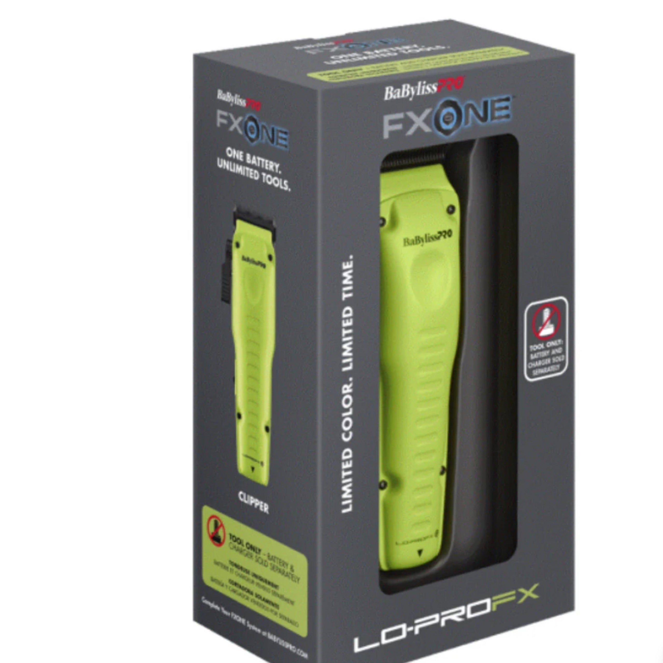 BaByliss Neon Yellow FxOne Clipper | Flyway Barber Supply